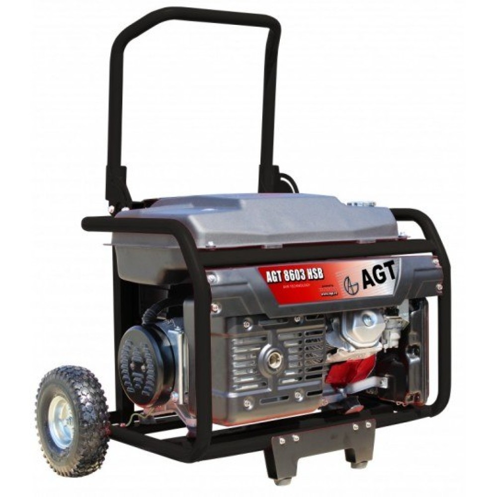 GENERATOR CURENT AGT 8603 HSB,GX390,REZ.25L,TTL, - PFAGT8603TTL