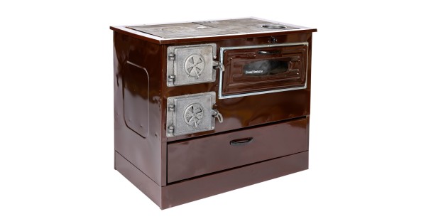 Soba pe lemne Grand Fantazia 9kW cos dreapta - MF-EI1006-G01
