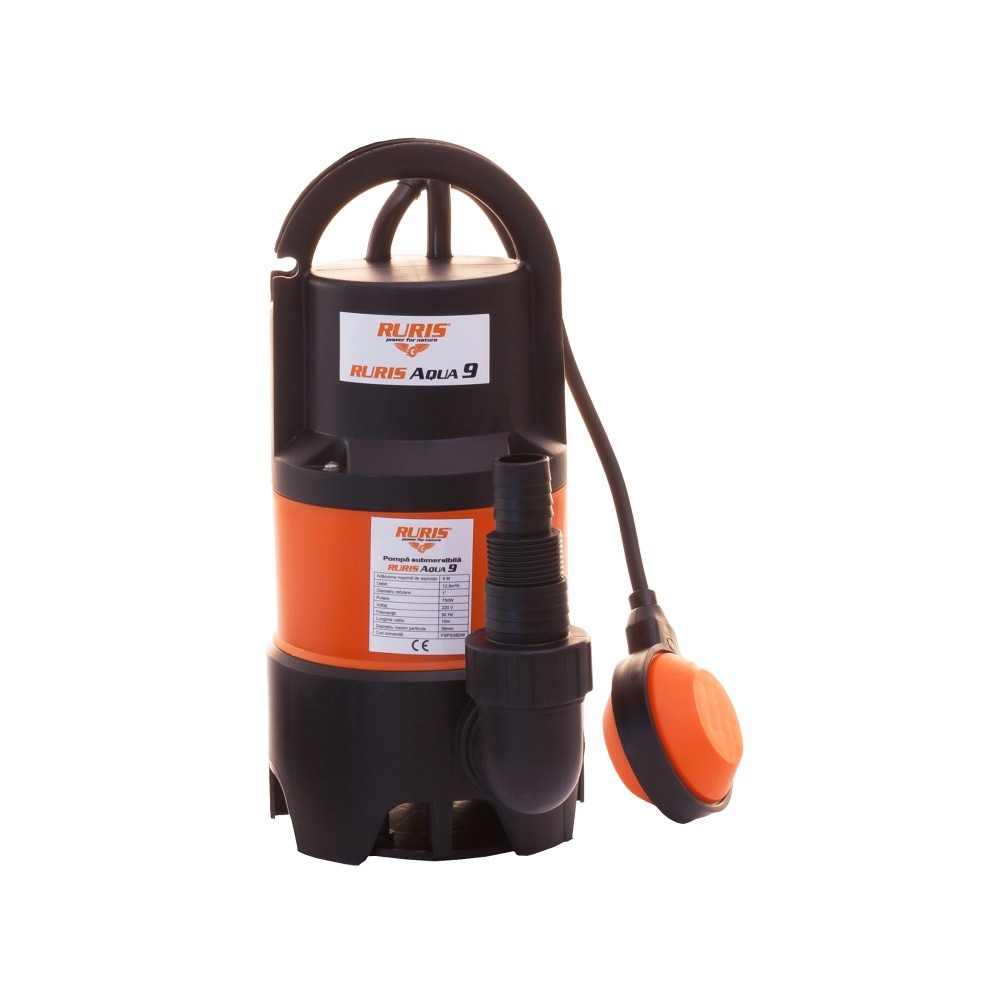 Pompa submersibila RURIS Aqua 9, 750W, 12.5 mc/h