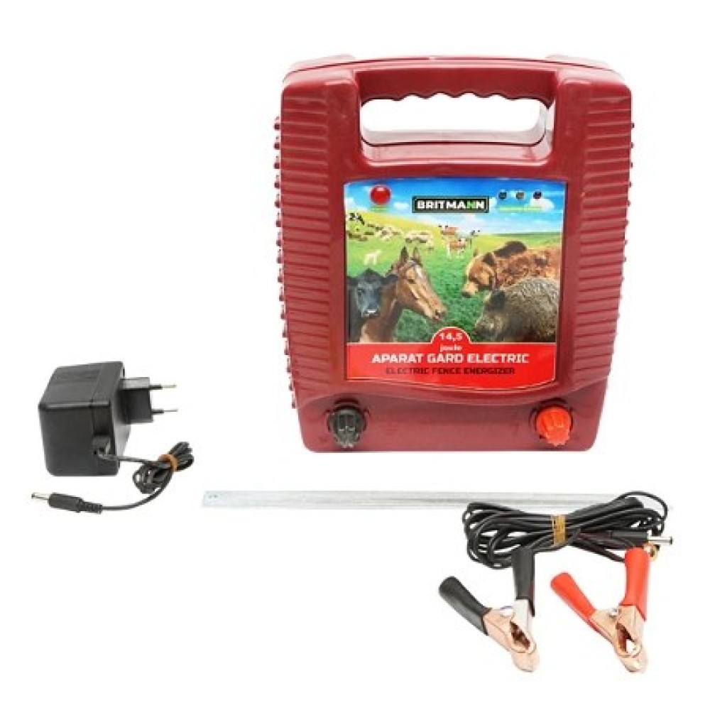 Generator impulsuri Britmann 14.5 Joule – gard electric 12V / 220V ...