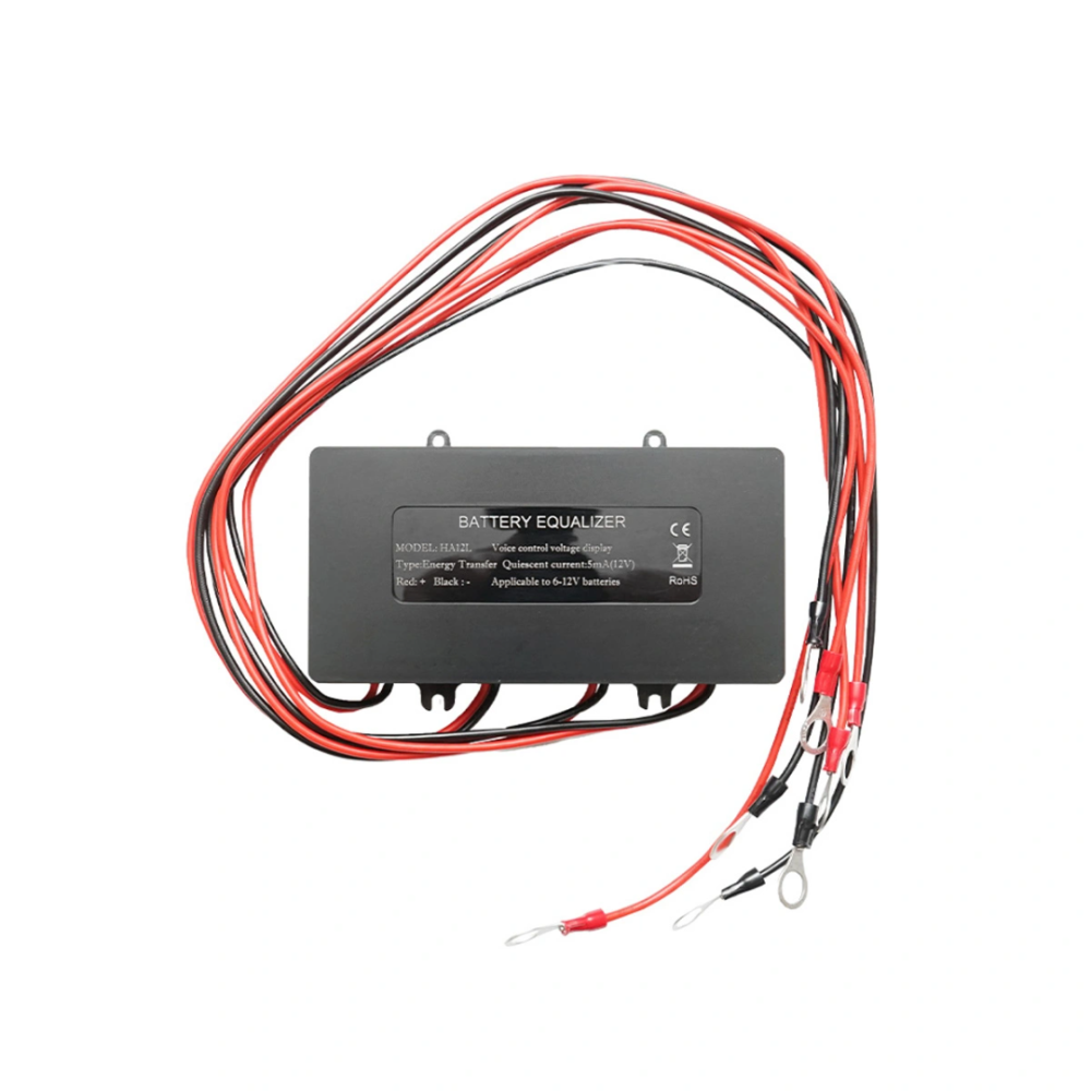 Egalizator BMS baterii 4x6-12V HA12L cu display LCD si control vocal ...