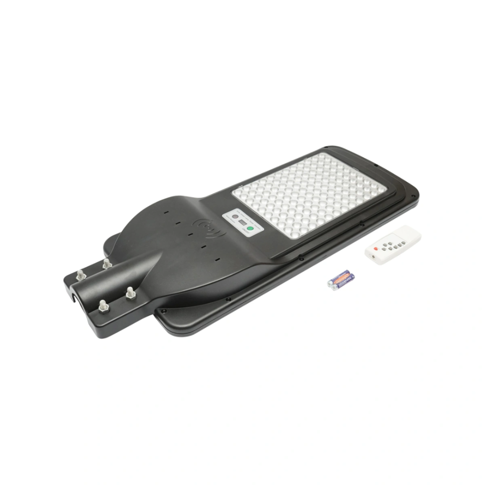Lampa LED cu prindere pe stalp pentru iluminat stradal 6V/150W cu panou ...