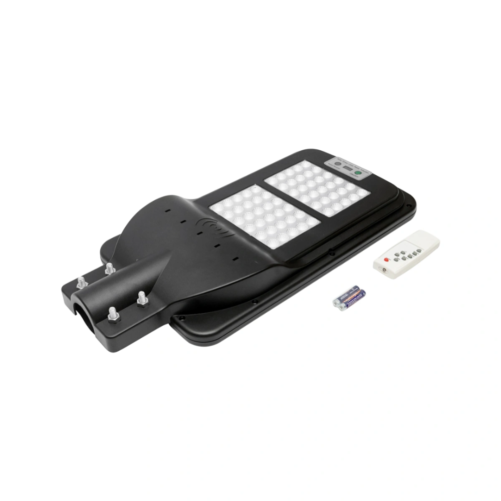 Lampa LED cu prindere pe stalp pentru iluminat stradal 6V/60W cu panou ...