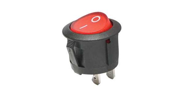 Buton intrerupator on-off 12V/10A cu 2 pini Breckner Germany - BK77240