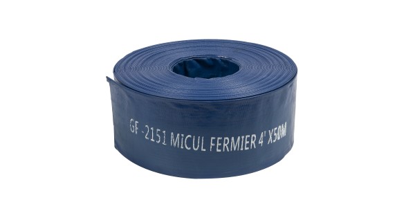 Furtun apa refulare Flat PVC 4" 50M 2 bar - GF-2151
